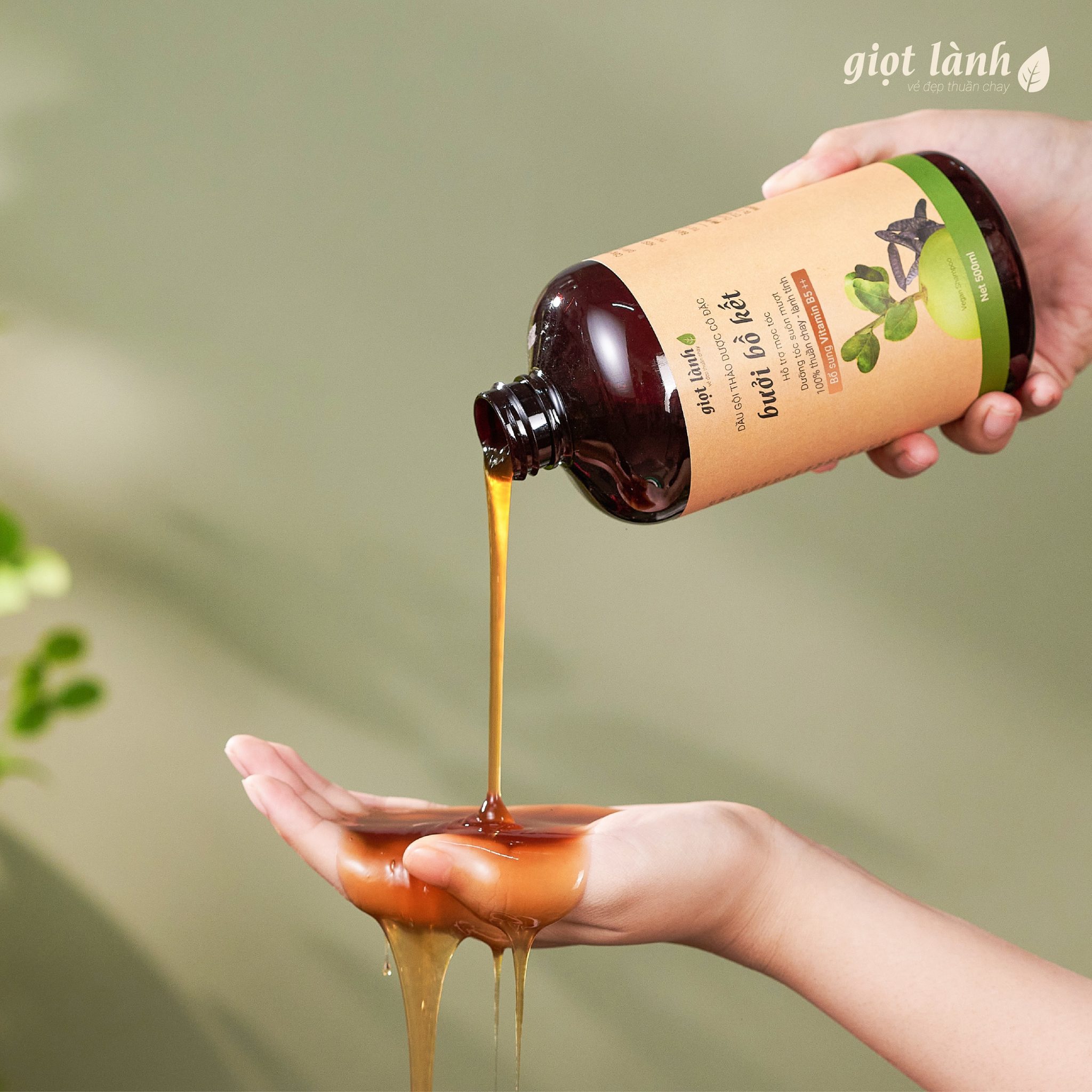 Bộ 3 sản phẩm chăm sóc, hỗ trợ mọc tóc Giọt Lành